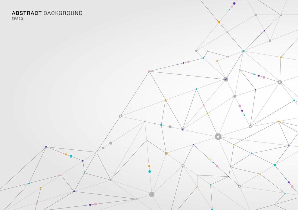 Connected Dots Background Vector Art Icons And Graphics For Free Download