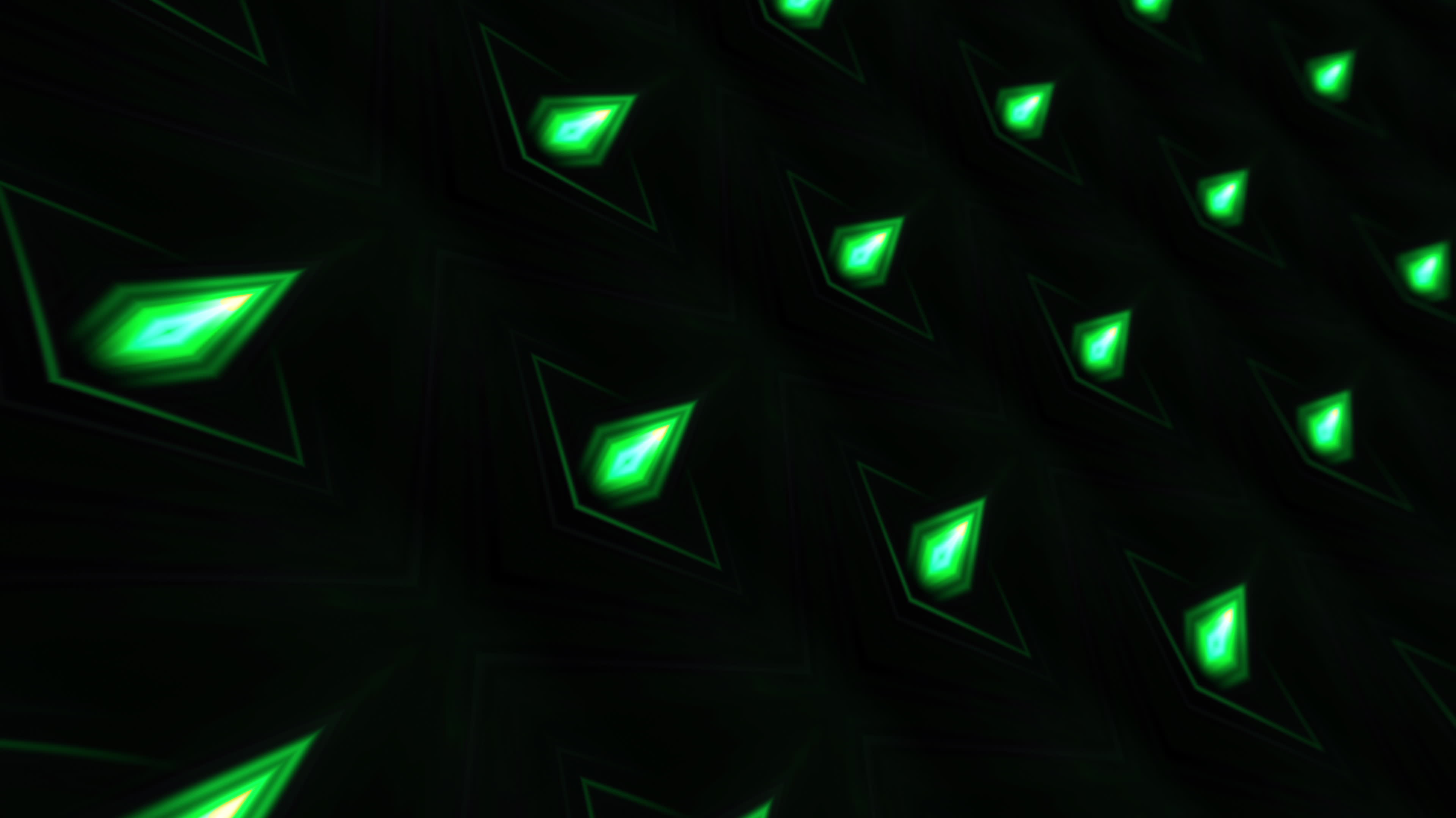 Creative simple green gradient geometric animated loop pattern 2015122 ...