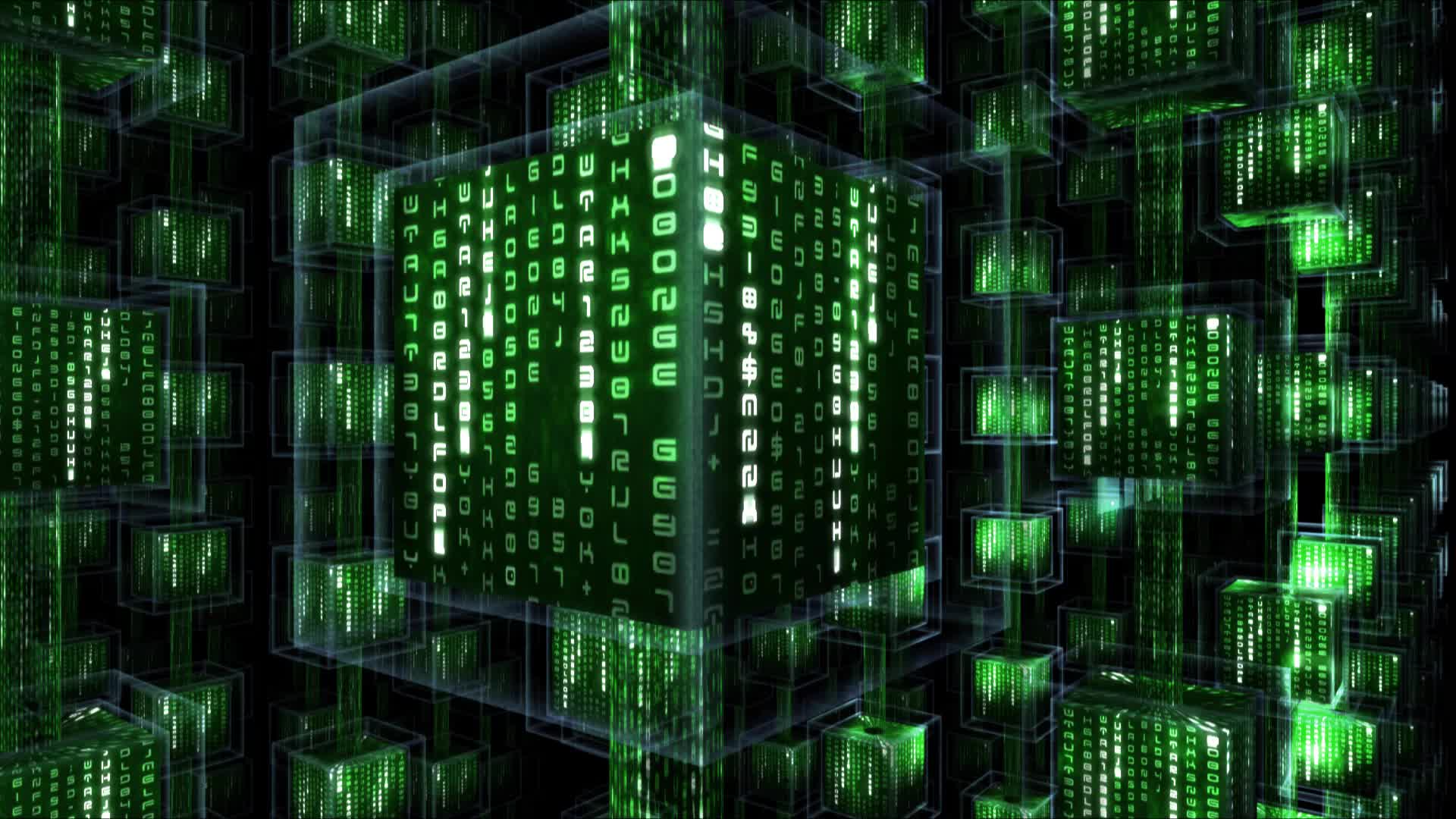Abstract Matrix Cube Background 2019193 Stock Video At Vecteezy