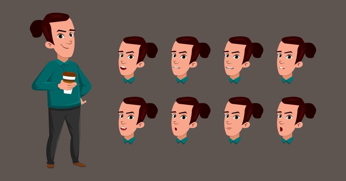 2d Character Animation Vector Art, Icons, and Graphics for Free Download