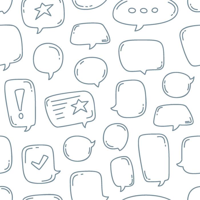 Chat Pattern Vector Art, Icons, and Graphics for Free Download