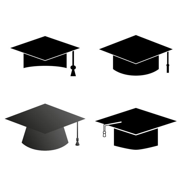 Graduation Hat Vector Art, Icons, and Graphics for Free Download