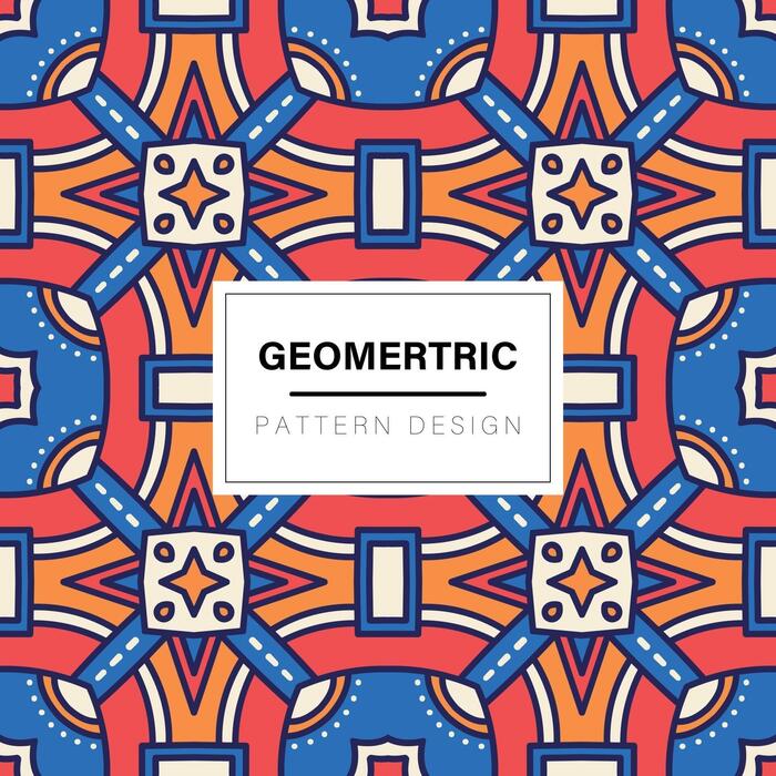 Seamless Geometric Pattern Vector Art, Icons, and Graphics for Free ...