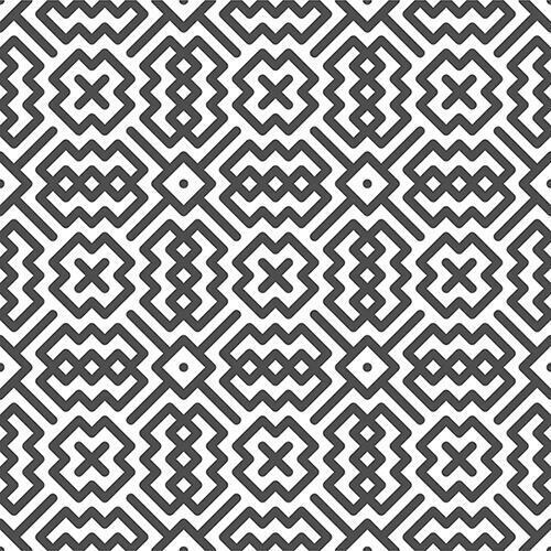 Seamless Geometric Line Pattern Vector Art, Icons, and Graphics for ...