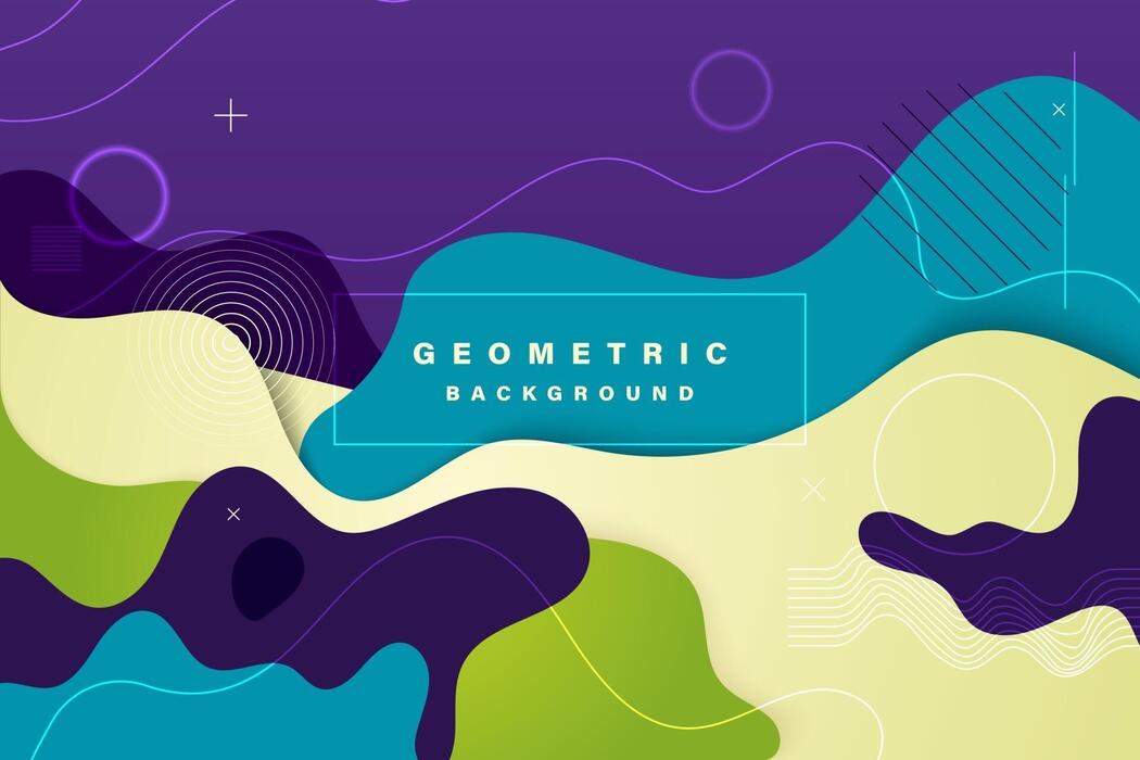 Geometric Wave Background Vector Art, Icons, and Graphics for Free Download