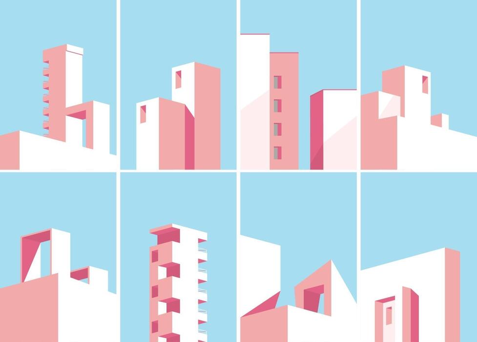 Abstract Architecture Vector Art, Icons, and Graphics for Free Download