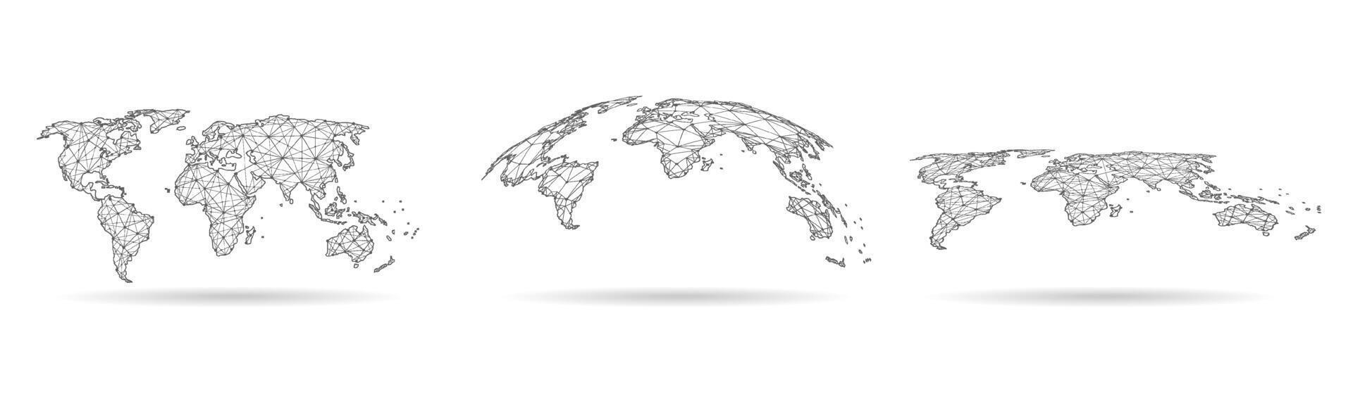 Wireframe Globe Vector Art, Icons, and Graphics for Free Download