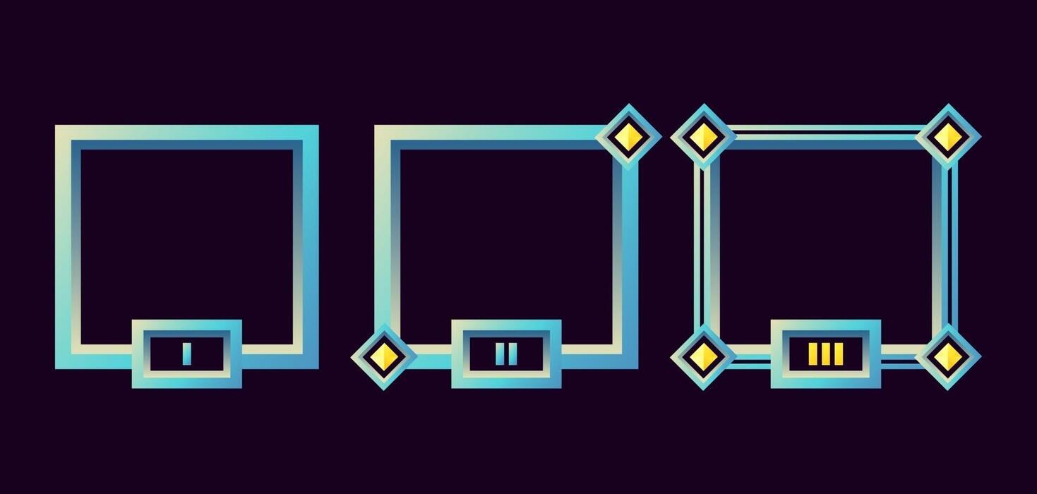 Game Ui Frame Vector Art, Icons, and Graphics for Free Download