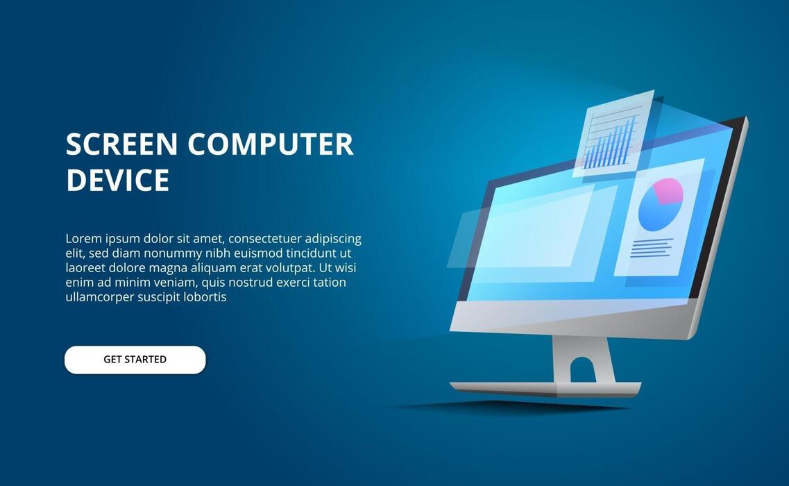 Computer Banner Vector Art, Icons, and Graphics for Free Download