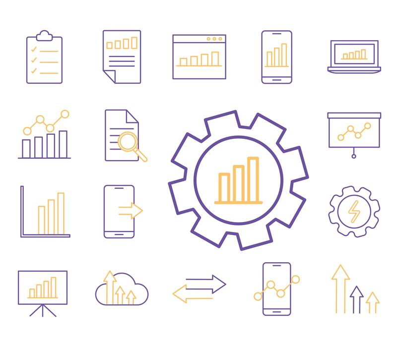 Data Analysis Icon Free Vector Art - (2,188 Free Downloads)