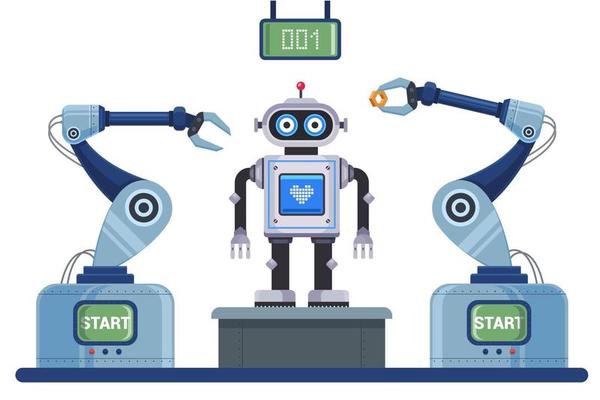 Robot Vector Art, Icons, and Graphics for Free Download