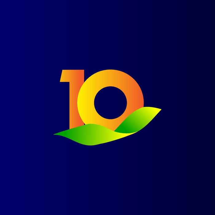 Number 10 Logo Vector Art, Icons, and Graphics for Free Download