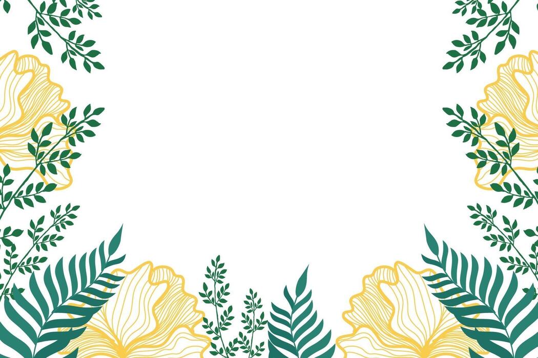 Flower Line Border Vector Art, Icons, and Graphics for Free Download