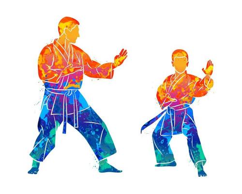 Karate Vector Art, Icons, and Graphics for Free Download