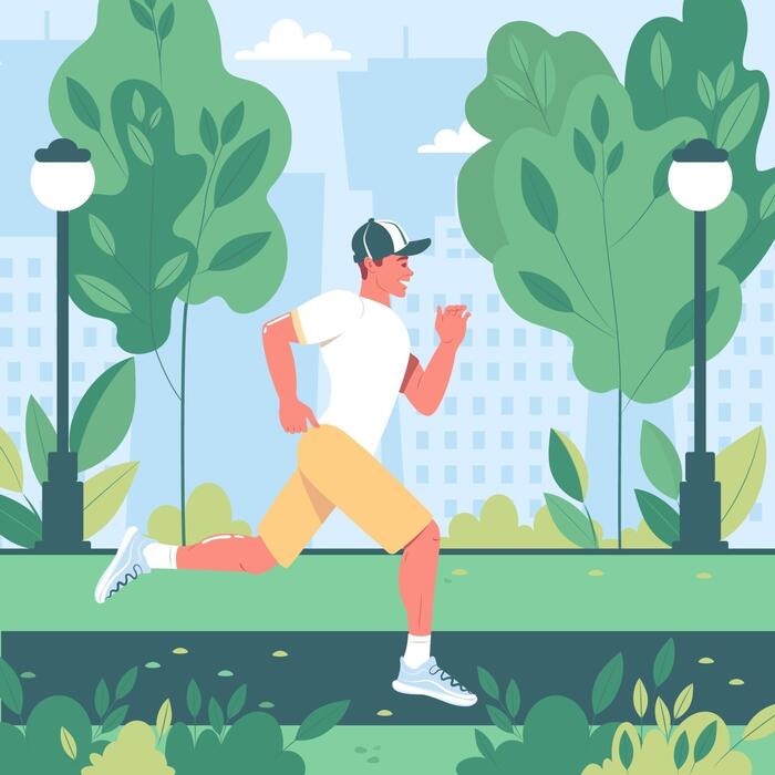 Athlete Running Vector Art, Icons, and Graphics for Free Download