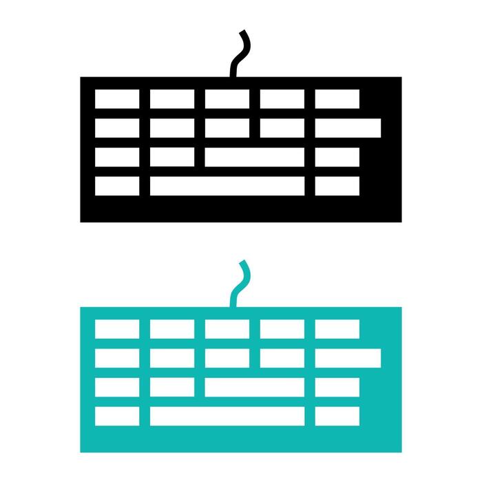 keyboard computer device 5252097 Vector Art at Vecteezy