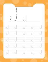 Trace Letter J Vector Art, Icons, and Graphics for Free Download