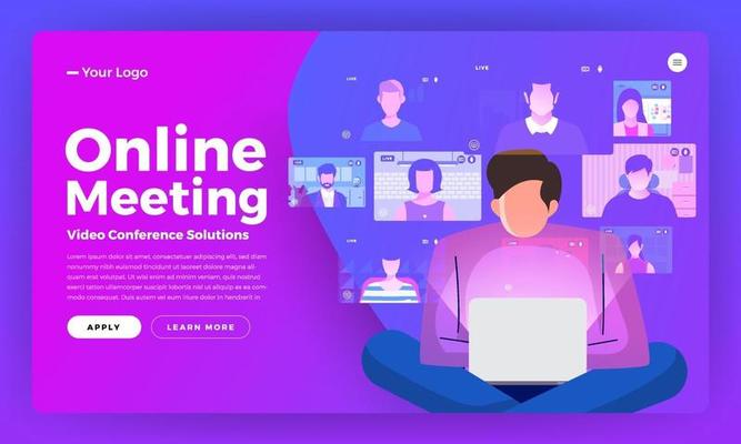 Online Meeting Vector Art, Icons, and Graphics for Free Download Online Meeting Vector Art, Icons, and Graphics for Free Download