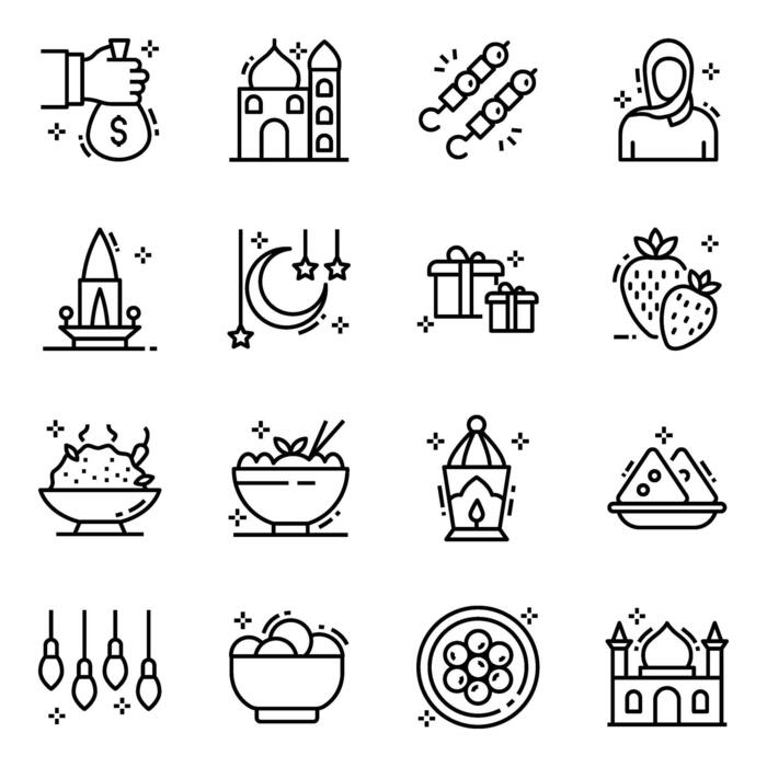 Meals for Ramadan 2163621 Vector Art at Vecteezy