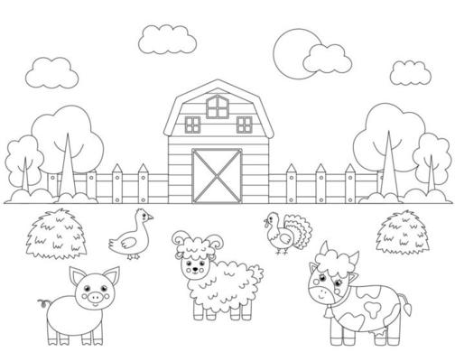 Farm Vector Art, Icons, and Graphics for Free Download
