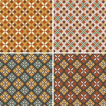 seamless ornate vector tile patterns 2186587 Vector Art at Vecteezy