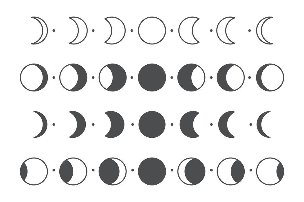 Moon Shapes Vector Art, Icons, and Graphics for Free Download