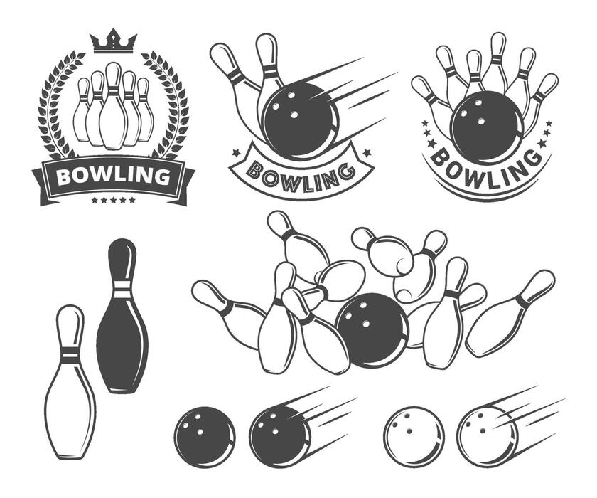 Bowling Vector Art, Icons, and Graphics for Free Download