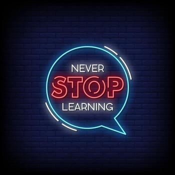 Never Stop Learning Vector Art, Icons, and Graphics for Free Download