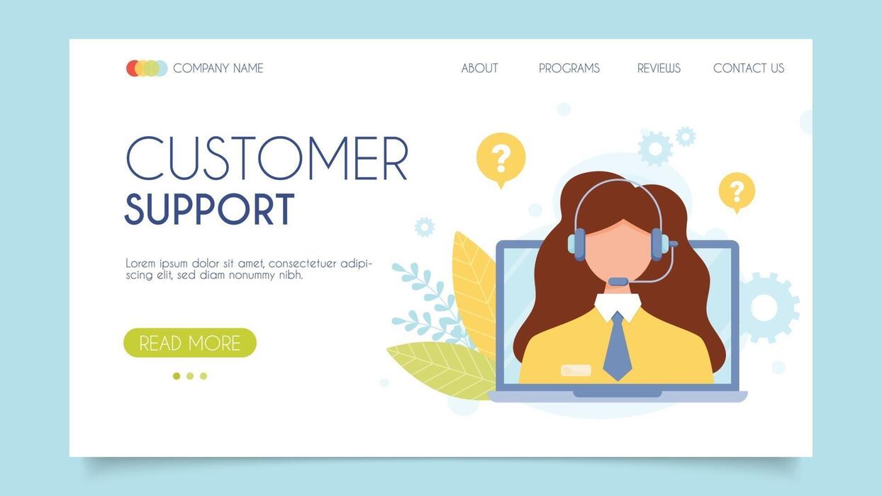 Customer Support Banner Vector Art, Icons, and Graphics for Free Download