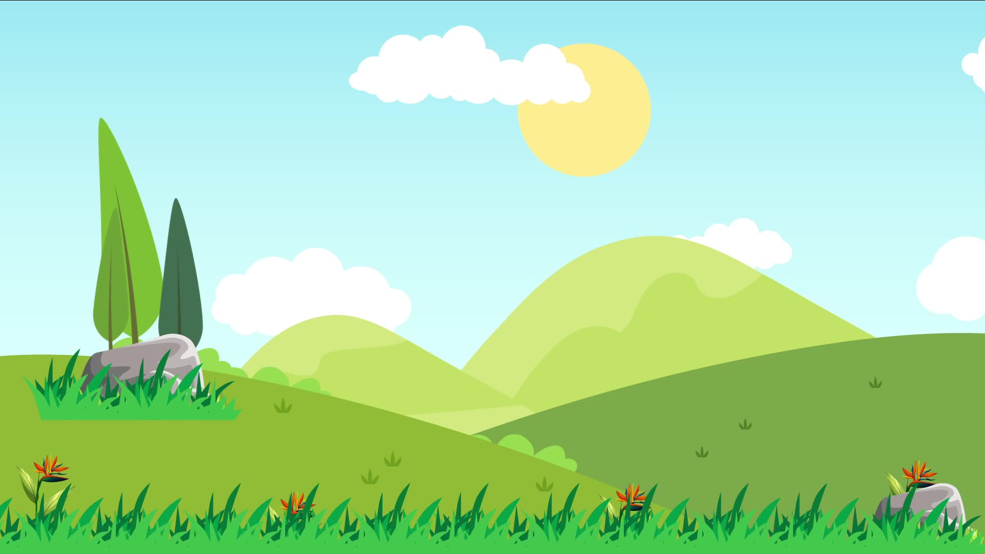 Park Animation Stock Video Footage for Free Download