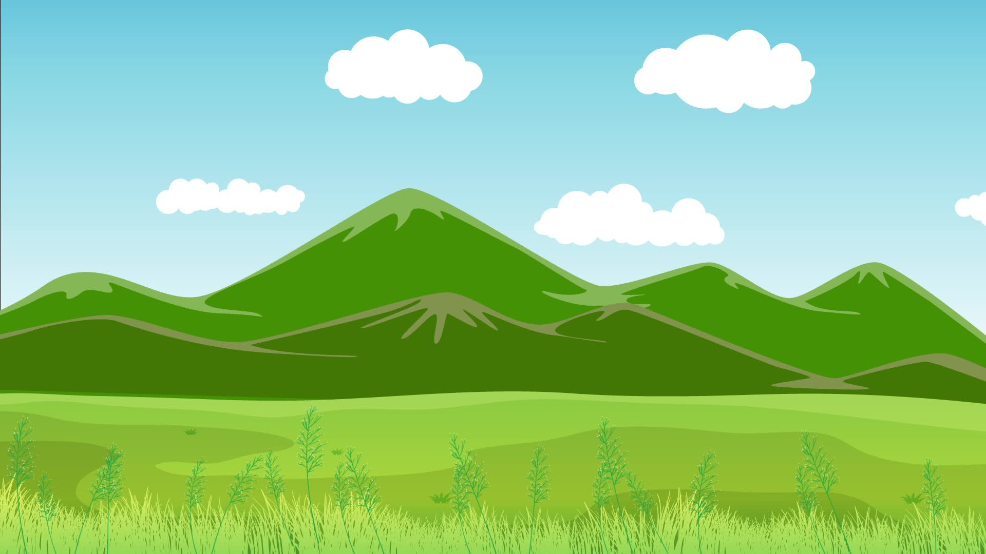 Windy Plain And Plants Are Waving 2296124 Stock Video at Vecteezy