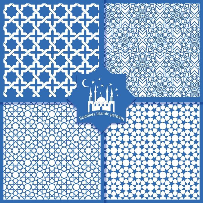 Arabic Seamless Pattern Vector Art, Icons, and Graphics for Free Download