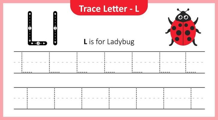 Trace Letter Vector Art, Icons, and Graphics for Free Download