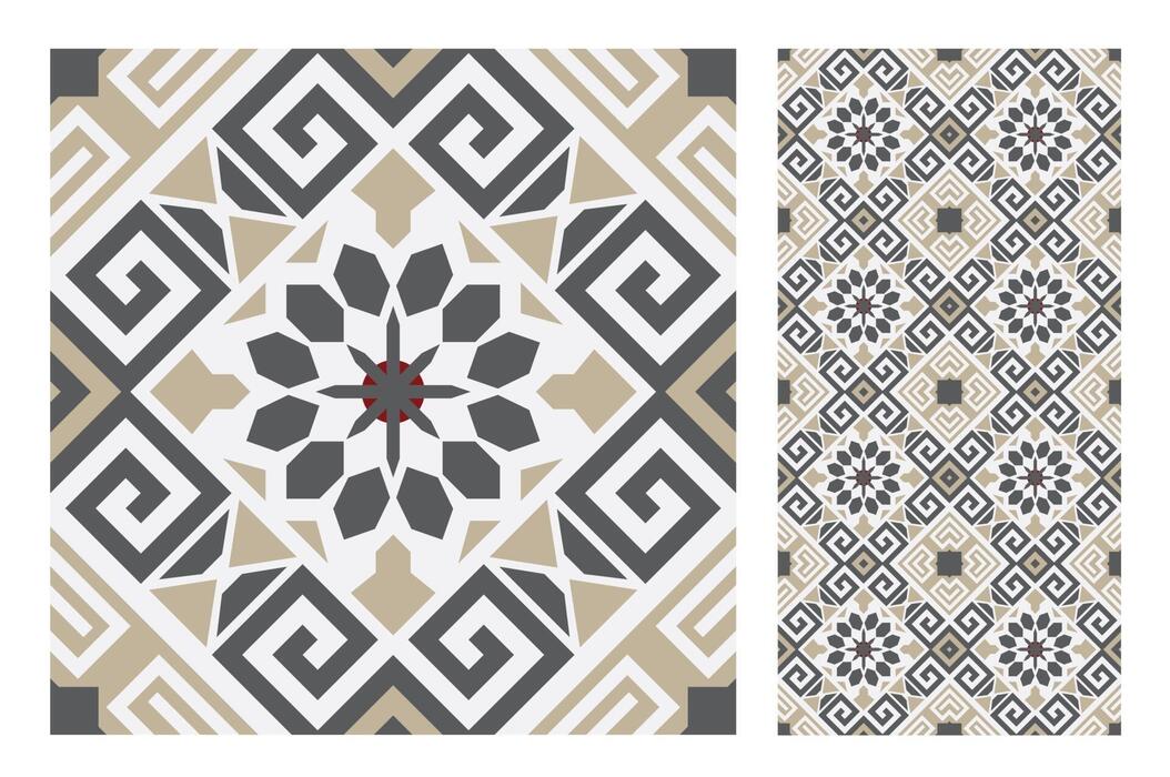 Geometric Tile Floor Vector Art, Icons, and Graphics for Free Download