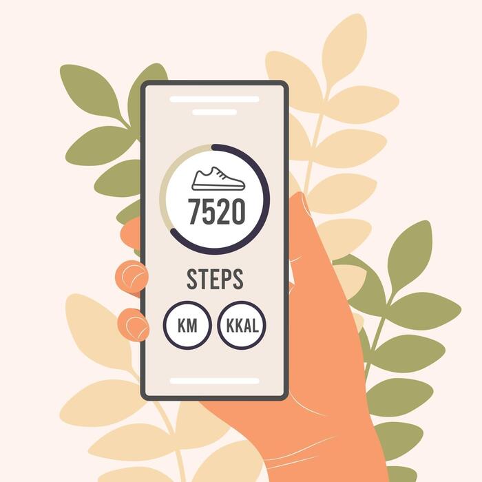 Step Count Vector Art, Icons, and Graphics for Free Download