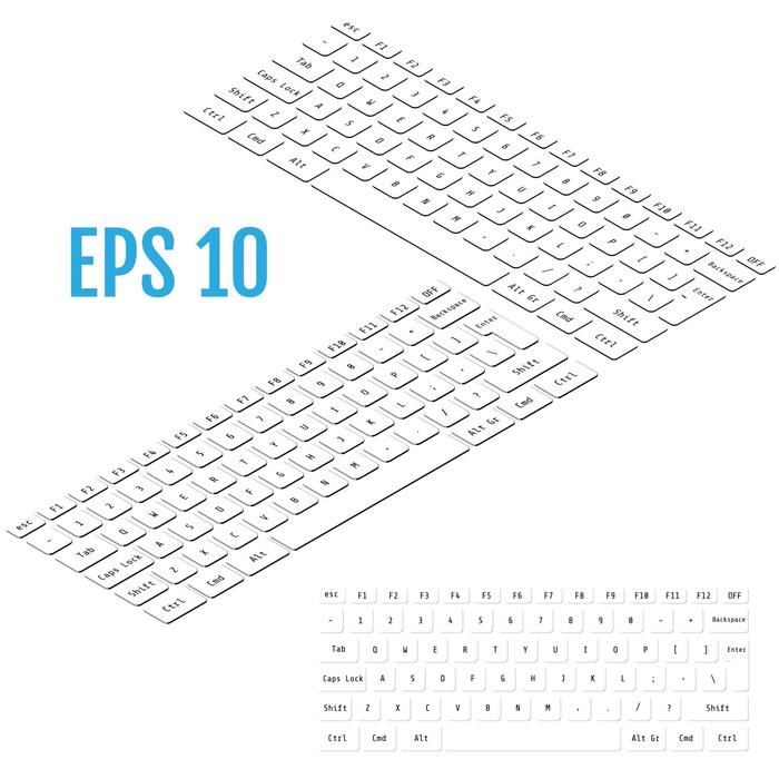 Keyboard Layout Vector Art, Icons, and Graphics for Free Download