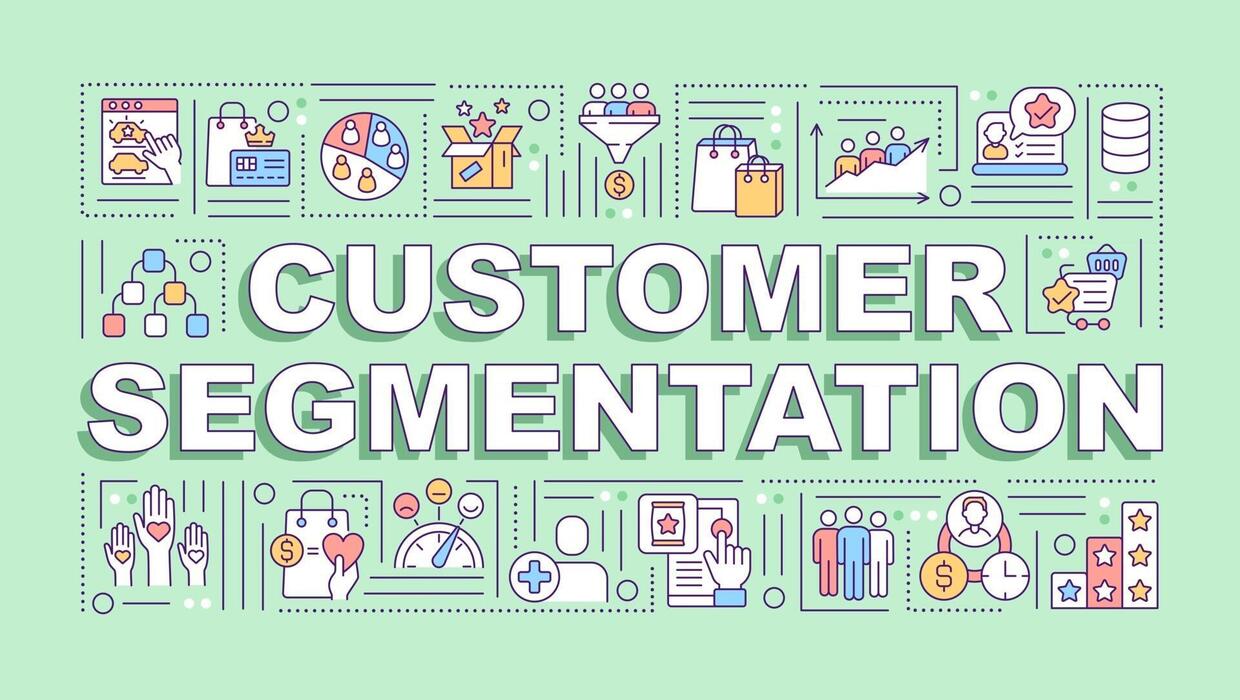 Customer Segmentation Vector Art Icons And Graphics For Free Download