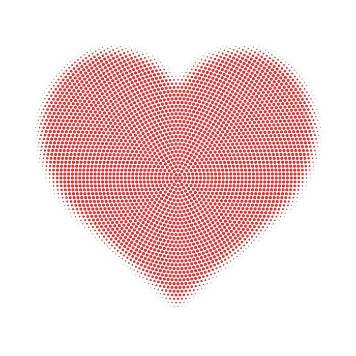Halftone Heart Vector Art, Icons, and Graphics for Free Download