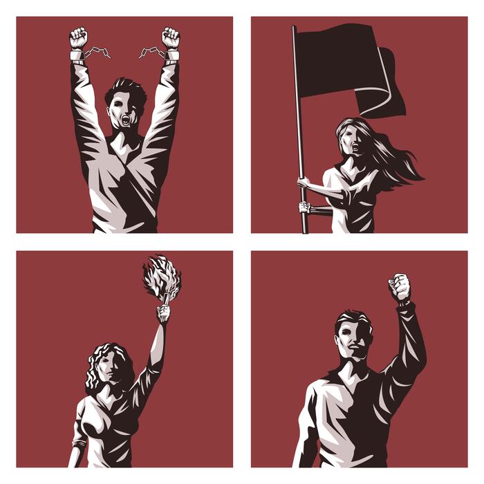 Protest Vector Art, Icons, and Graphics for Free Download