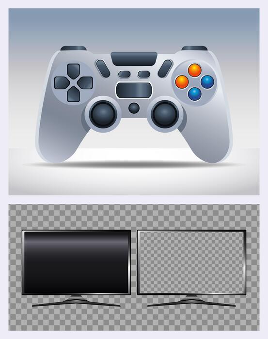 Video Controller Vector Art, Icons, and Graphics for Free Download