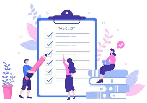 Task List Vector Illustration 2531060 Vector Art at Vecteezy Task List Vector Illustration 2531060 Vector Art at Vecteezy