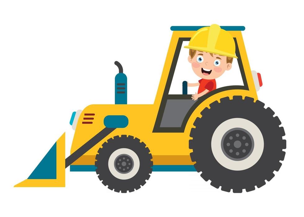 Construction Vehicles Kids Vector Art, Icons, and Graphics for Free ...