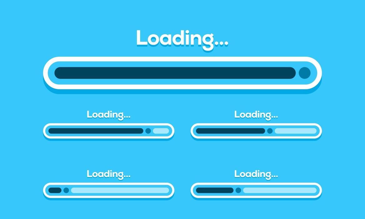 Loading Progress Bar Vector Art, Icons, and Graphics for Free Download