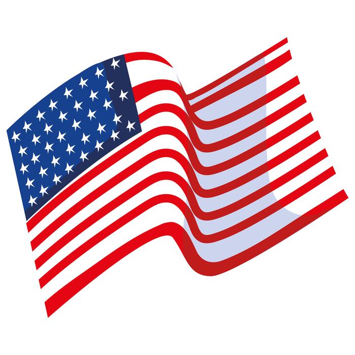 American Flag Waving Vector Art, Icons, and Graphics for Free Download