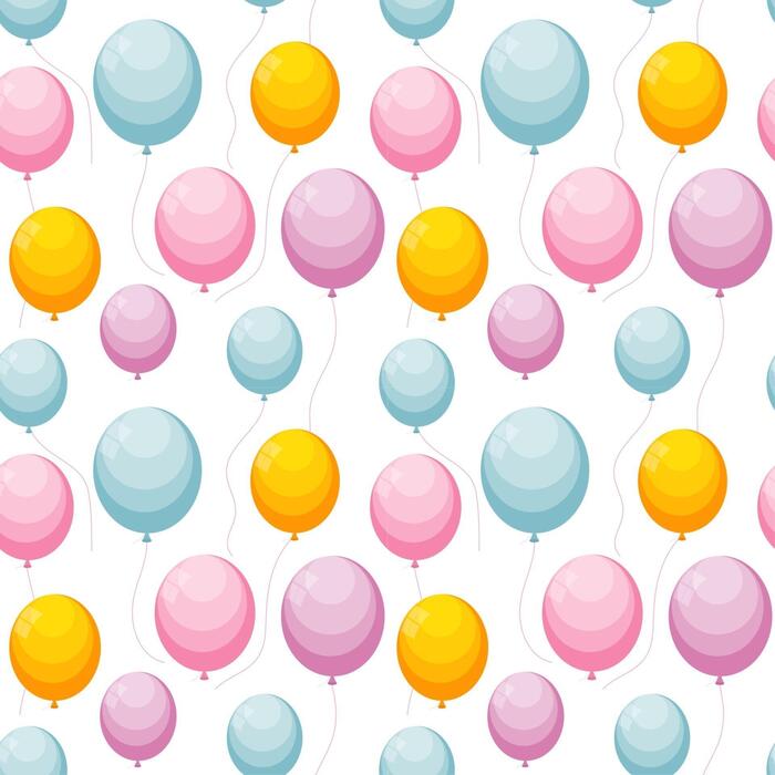 Balloon Pattern Vector Art, Icons, and Graphics for Free Download