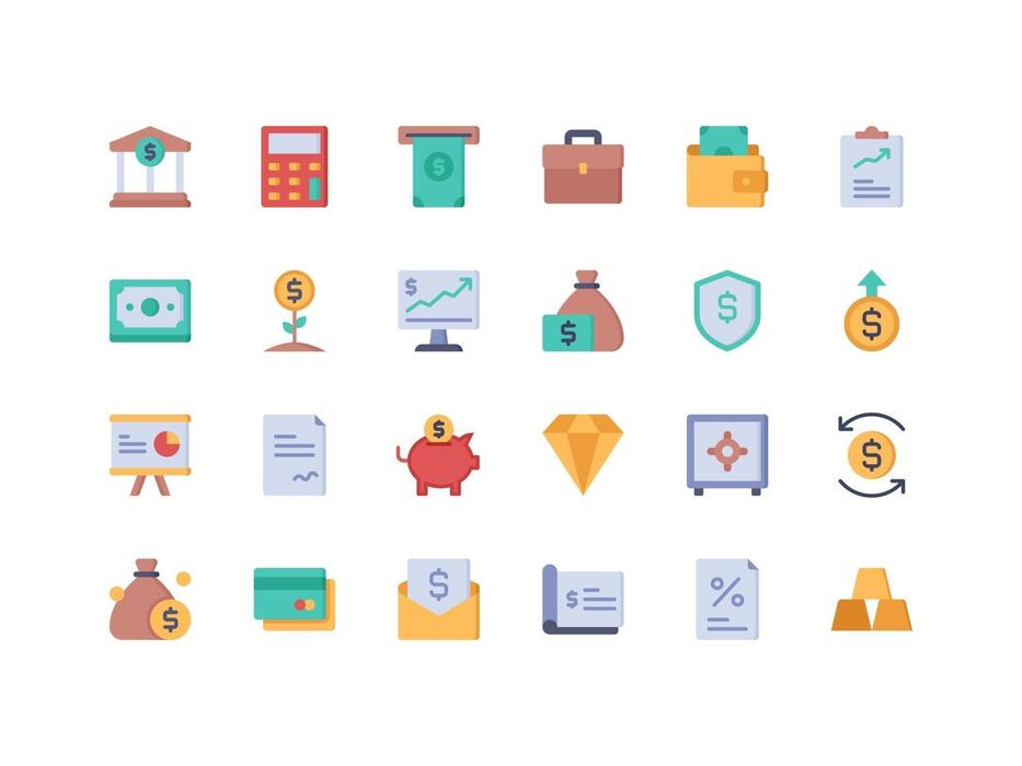 Page 2 | Finance Icon Pack Vector Art, Icons, and Graphics for Free ...