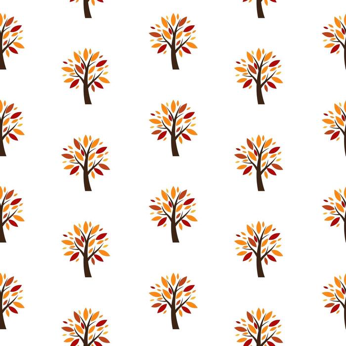 Seamless Tree Pattern Vector Art, Icons, and Graphics for Free Download