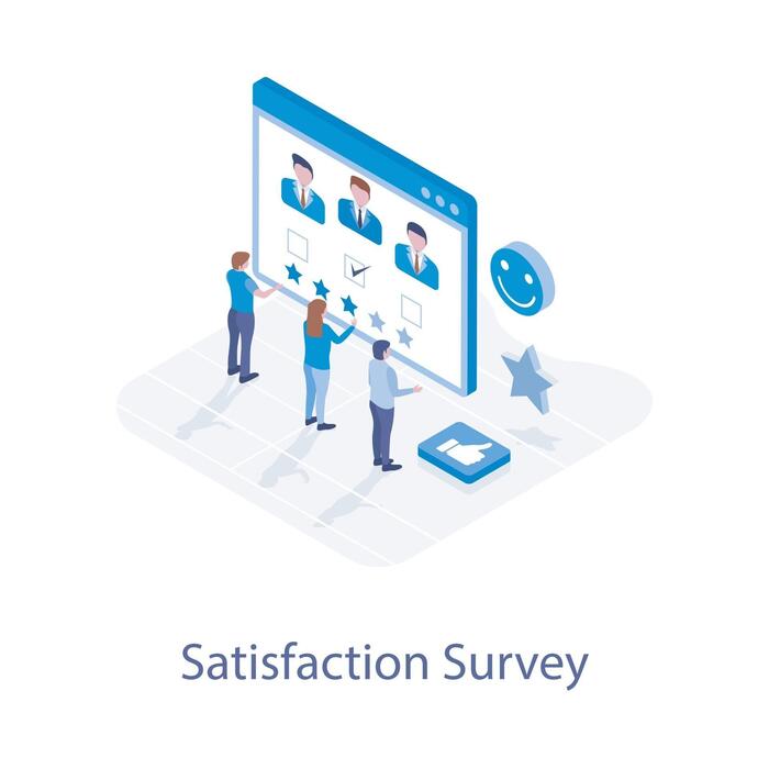 Satisfaction Survey Vector Art, Icons, and Graphics for Free Download