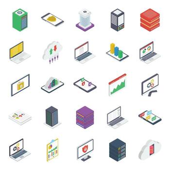 Pack of Data and Document Flat Icons 5157273 Vector Art at Vecteezy