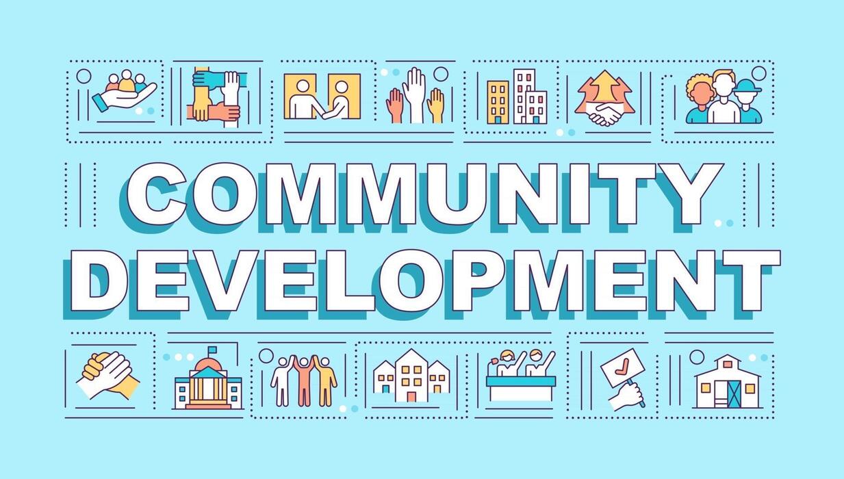 Community Development Vector Art, Icons, and Graphics for Free Download
